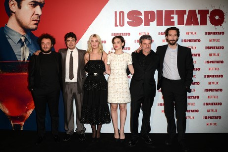 'The Ruthless' Netflix film premiere, Milan, Italy - 07 Apr 2019 Stock ...