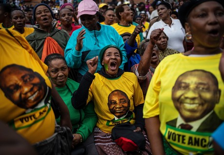 South Africa elections campaigning, Johannesburg - 11 Apr 2019 Stock ...