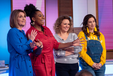 Kaye Adams Brenda Edwards Nadia Sawalha Editorial Stock Photo - Stock ...