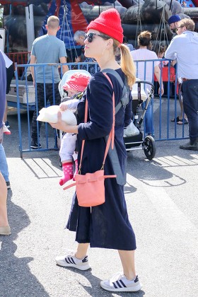 Erika Christensen Daughter Polly Editorial Stock Photo - Stock Image ...