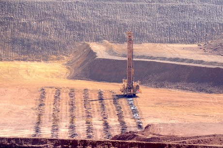 Autonomous Drilling Rig Rear Rio Tinto Editorial Stock Photo - Stock ...