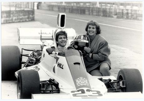 Damon Hill Racing Driver 1987 Damon Editorial Stock Photo - Stock Image ...