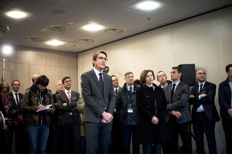 Patrice Caine Ceo Thales Florence Parly Editorial Stock Photo - Stock ...