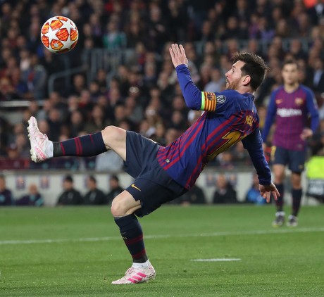 Lionel Messi Barcelona Overhead Scissor Kick Editorial Stock Photo ...