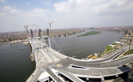 General View Rawd Alfaraj Bridge Shobra Editorial Stock Photo - Stock ...