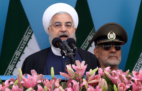 Iranian President Hassan Rouhani Speaks During Editorial Stock Photo ...