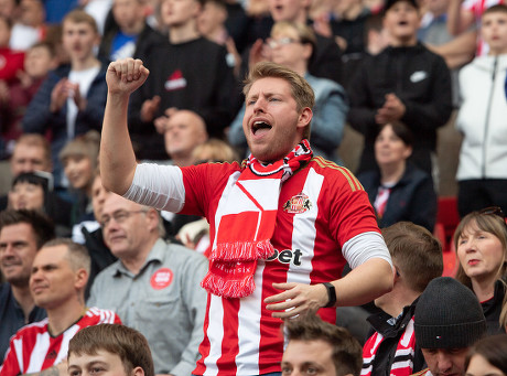 Lewis Morgan Sunderland Celebrates Scoring Their Editorial Stock Photo ...