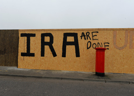 Anti Ira Graffiti Creggan Editorial Stock Photo - Stock Image ...