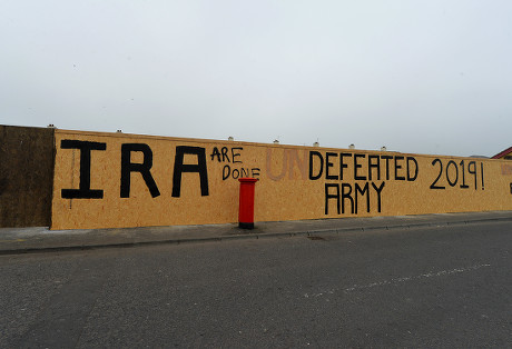 Anti Ira Graffiti Creggan Editorial Stock Photo - Stock Image ...