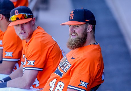 Oklahoma State University Pitcher Brett Standlee Editorial Stock Photo ...