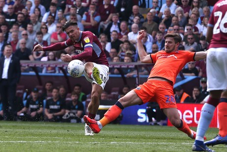 Lovre Kalinic Aston Villa Celebrates Scoring Editorial Stock Photo ...