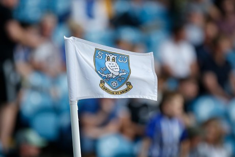 Sheffield Wednesday Corner Flag During Efl Editorial Stock Photo ...