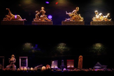 View Sculptures Phallicallyshaped Amulets Called Thai Editorial Stock ...