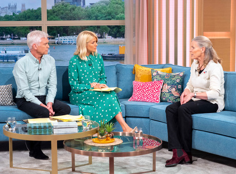 Phillip Schofield Holly Willoughby Judith Dando Editorial Stock Photo ...