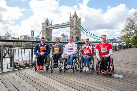 Wheelchair Athletes Photocall Daniel Romanchuk Madison Editorial Stock ...