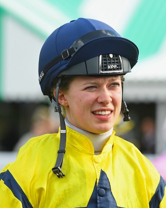 Jockey Hannah Welch During Family Day Editorial Stock Photo - Stock ...