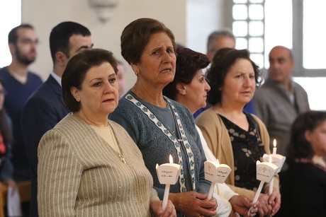 Greek Orthodox Christians celebrate Easter, Damascus, Syria - 28 Apr ...
