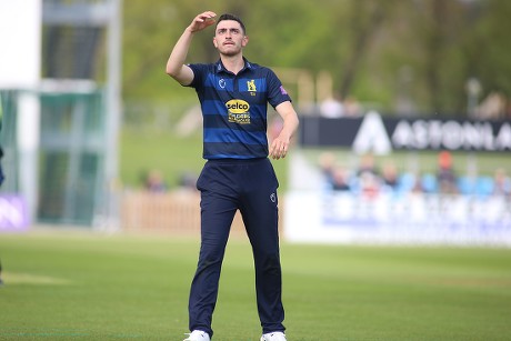 George Panayi Warwickshire Bears Bowling During Editorial Stock Photo ...