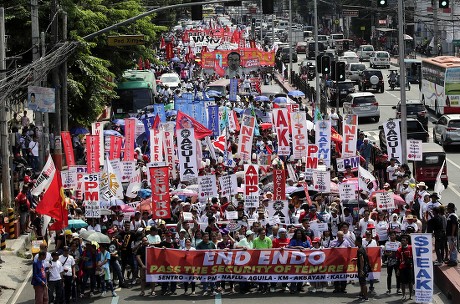 Labor Day rallies in Manila, Philippines - 01 May 2019 Stock Pictures ...