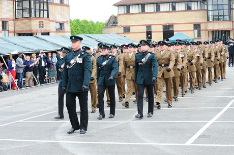 4th Battalion The Rifles medals parade, New Normandy Barracks ...