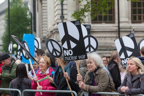 Antinuclear Campaigners Protest By Staging Diein Editorial Stock Photo ...