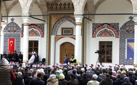 Bosnian Muslim People Imams Visit Aladza Editorial Stock Photo - Stock ...