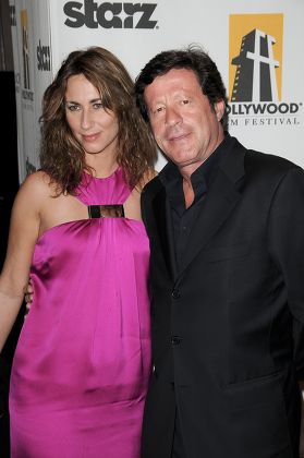 Maria Bello Father Rick Frechette Editorial Stock Photo - Stock Image ...