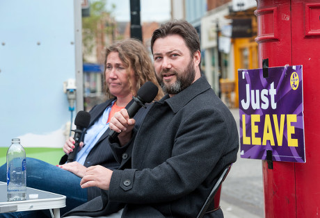 Carl Benjamin UKIP European candidate Q&A, Taunton, UK - 05 May 2019 ...
