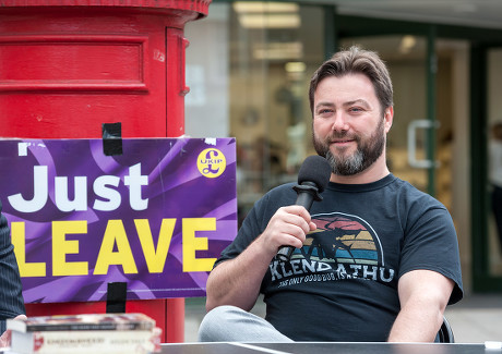 Carl Benjamin UKIP European candidate Q&A, Taunton, UK - 05 May 2019 ...