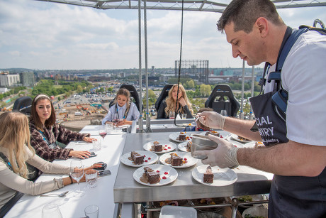 __COUNT__ 'London in the Sky' open-air restaurant at The O2, London, UK ...