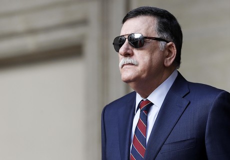 prime minister libya fayez al-sarraj visit rome Stock Photos (Exclusive ...