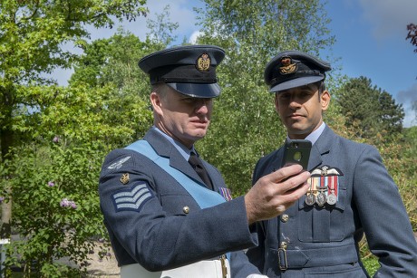 Royal Air Force Personnel Th Uk Editorial Stock Photo - Stock Image ...