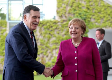 prime minister libya fayez al-sarraj visit germany Stock Photos ...
