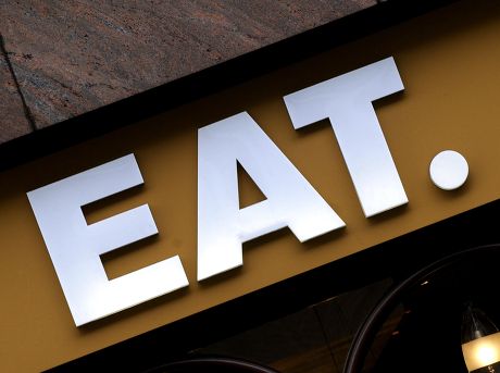 Eat Restaurant Logo London Britain Editorial Stock Photo - Stock Image ...