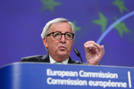EU Press Conference, Brussels, Belgium - 07 May 2019 Stock Pictures ...