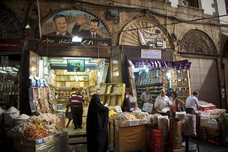 Old Alhamidiyeh Souk Damascus Syria Editorial Stock Photo - Stock Image ...