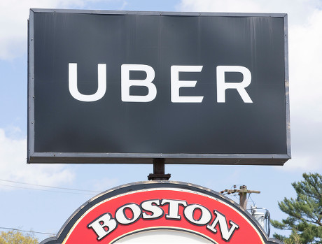 Uber Sign Outside Uber Offices Saugus Editorial Stock Photo - Stock ...