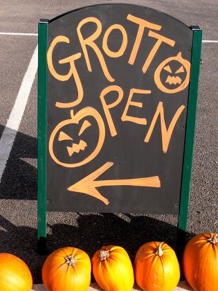 Grotto Sign Editorial Stock Photo - Stock Image | Shutterstock