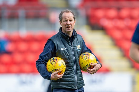 Alec Cleland Assistant Manager St Johnstone Editorial Stock Photo ...
