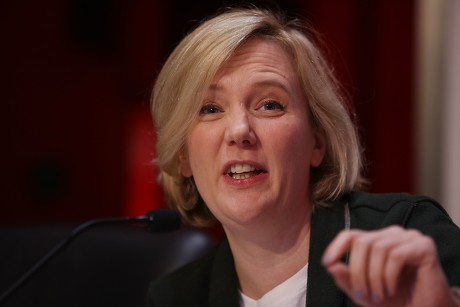 Kate Proctor Evening Standard Speaking Progress Editorial Stock Photo ...