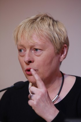 Kate Proctor Evening Standard Speaking Progress Editorial Stock Photo ...