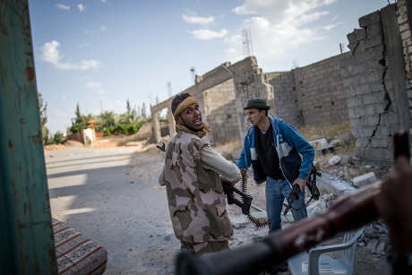 Fighters Forces Unbacked Libyan Government Seen Editorial Stock Photo ...