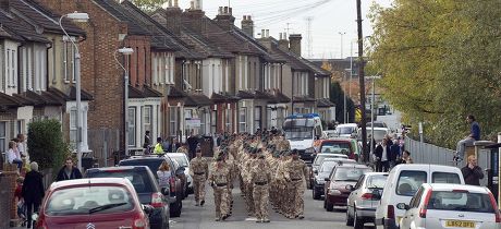 2nd Battalion Rifles 2 Rifles March Editorial Stock Photo - Stock Image ...