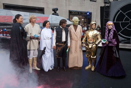 Meredith Vieira Princess Leia Matt Lauer Editorial Stock Photo - Stock ...