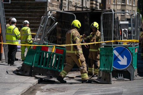 Building site fire, London, UK - 14 May 2019 Stock Pictures, Editorial ...