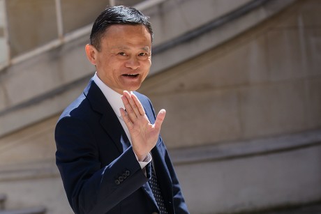 Jack Ma Executive Chairman Cofounder Alibaba Editorial Stock Photo ...