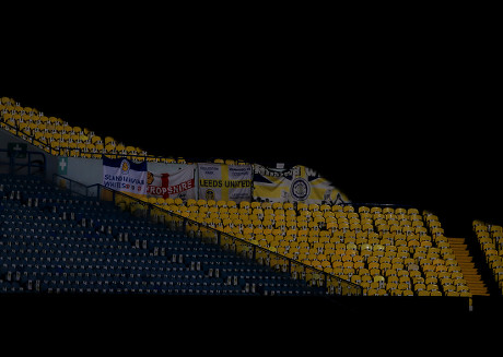 Leeds United Banners Displayed Ahead Game Editorial Stock Photo - Stock ...