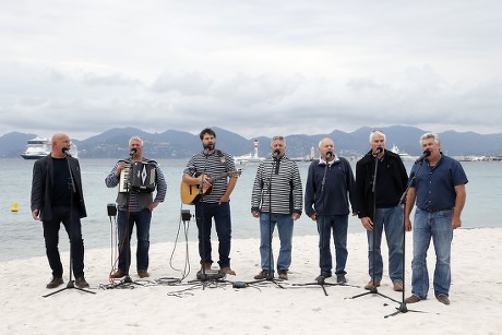 Members Fishermans Friends Singing Group Port Editorial Stock Photo ...