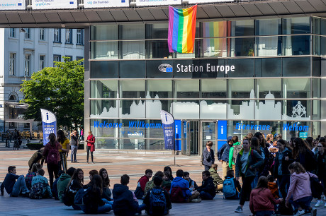Marking Day Against Homophobia Biphobia Intersexism Editorial Stock ...