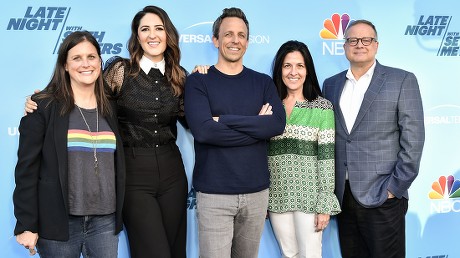 Lisa Katz Darcy Carden Seth Meyers Editorial Stock Photo - Stock Image ...